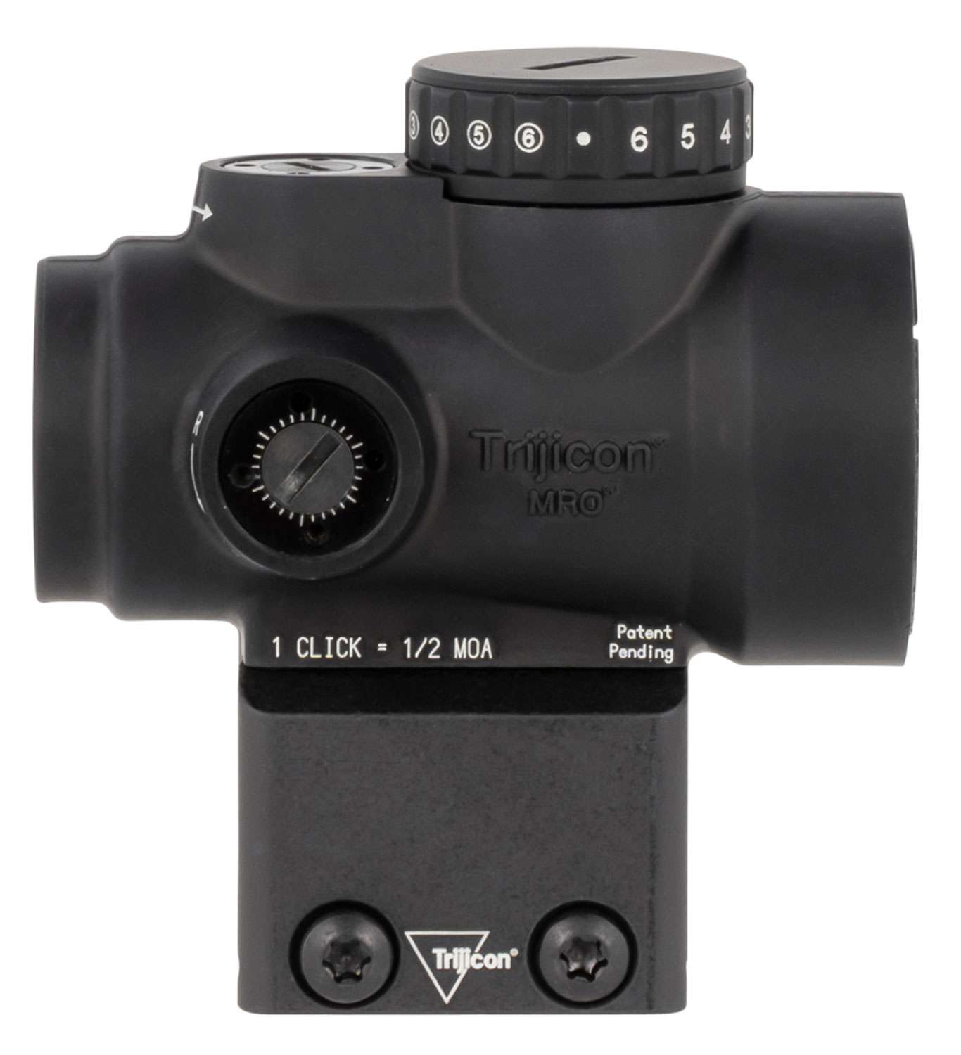 Trijicon 2200053 MRO HD 2.0 1x 25mm 2 MOA Illuminated 68 MOA Red/Green ...