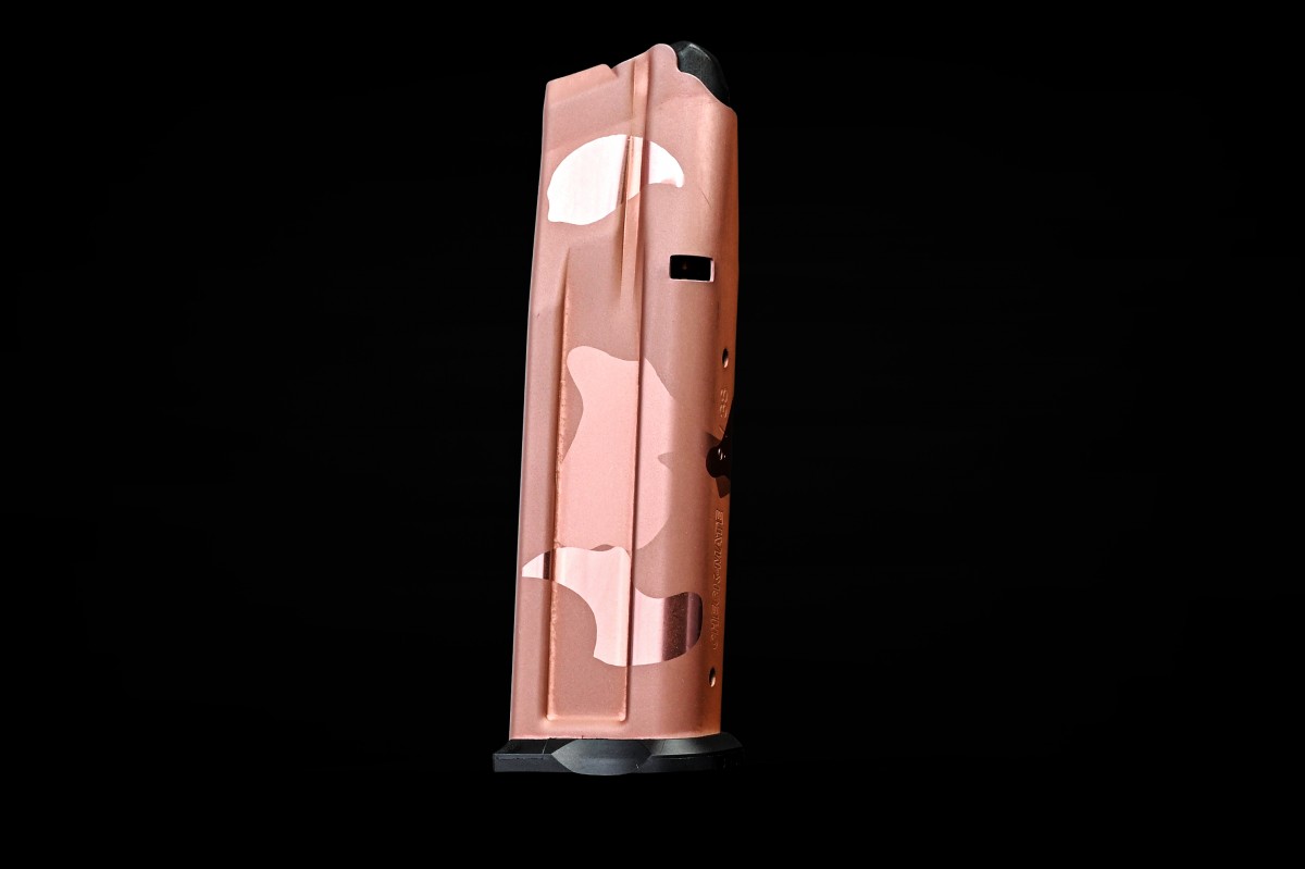 Alpha American, Rose Gold Camo PVD Premium Finished, 9mm, 17 Round ...