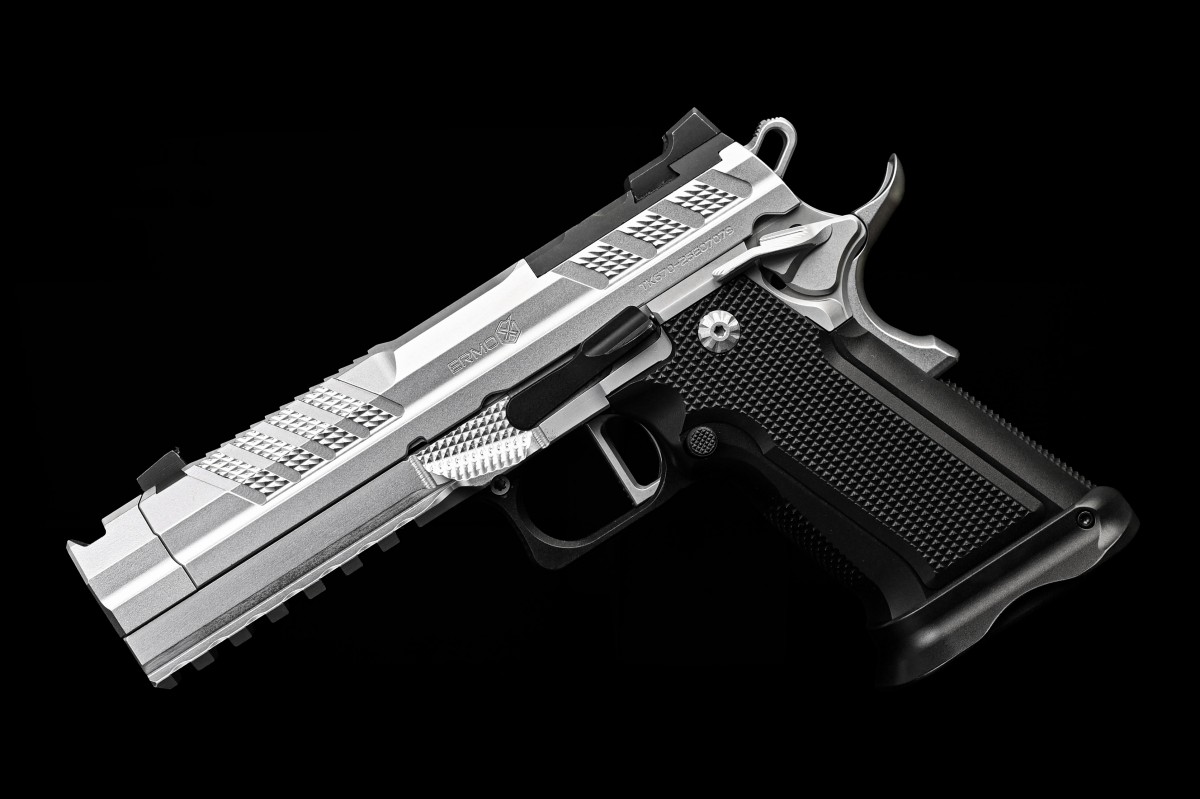 Fusion Firearms XP Pro Comp Chrome 9mm SAO Semi-Auto Double Stack ...