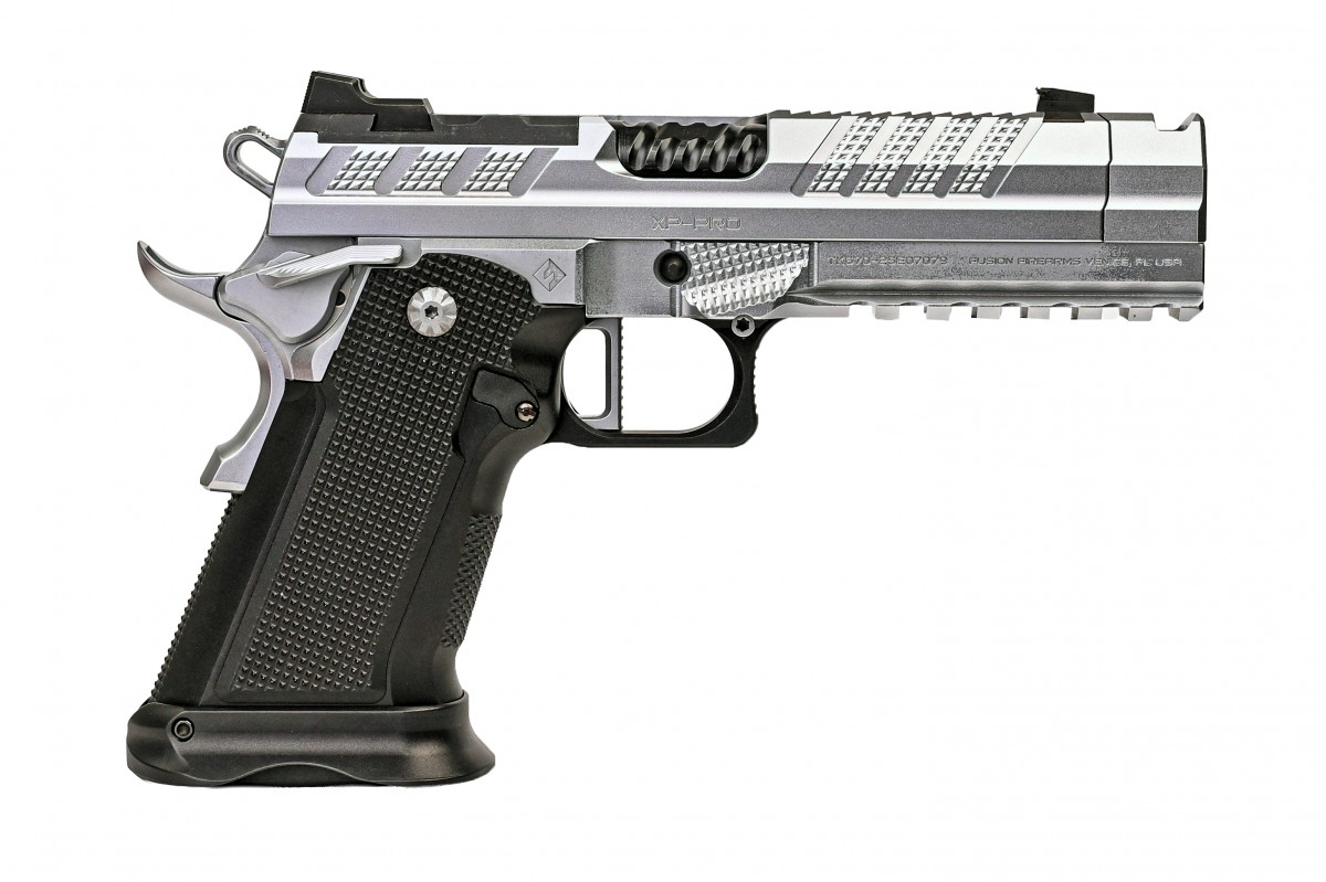 Fusion Firearms XP Pro Comp Chrome 9mm SAO Semi-Auto Double Stack ...