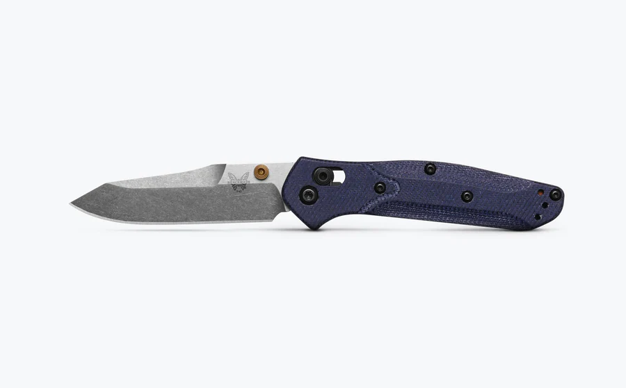 Benchmade, Mini Osborne, Folding Knife, 2.92" M390 Stainless Steel ...