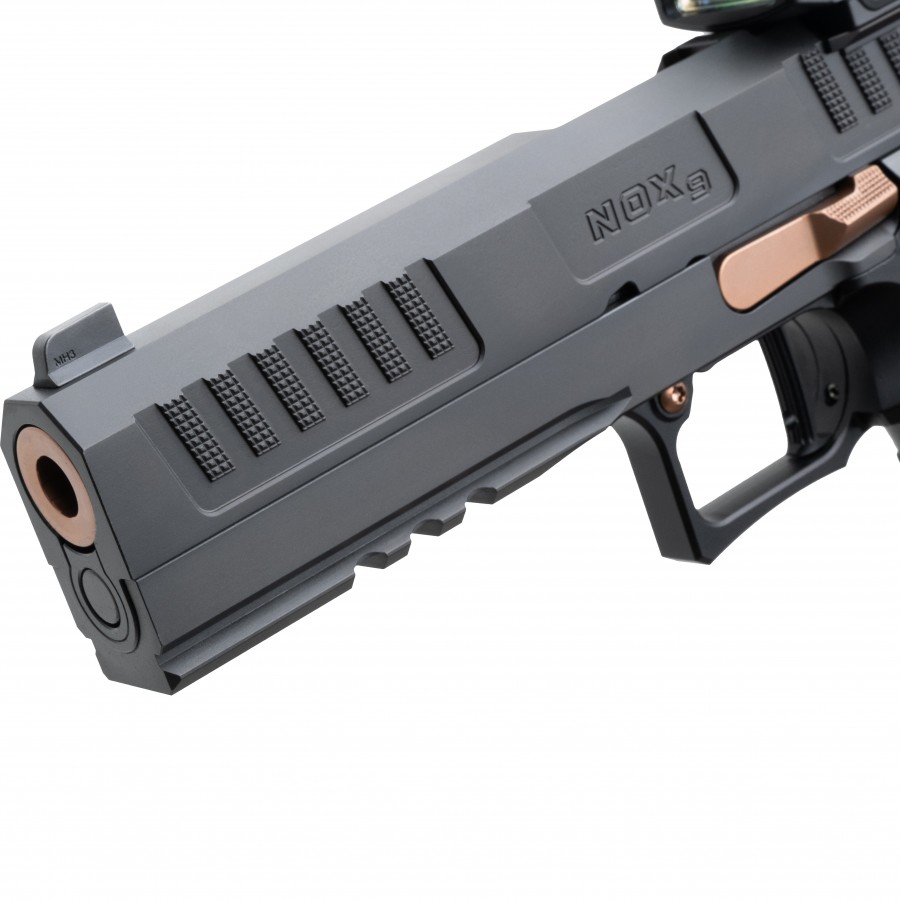Jacob Grey NOX 9 Limited, Double Stack 2011 9mm Pistol with 5.0” Bull ...
