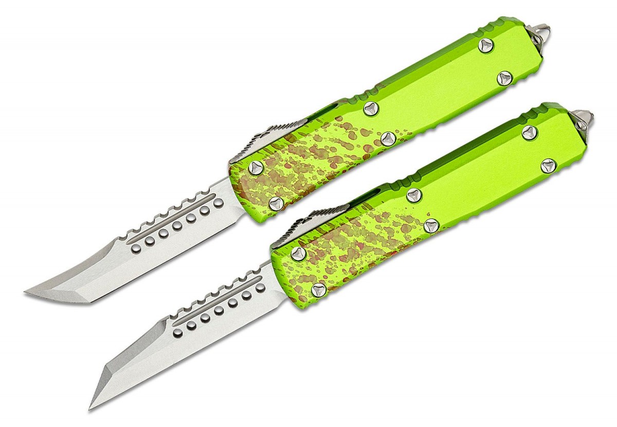 Microtech 119-10SETZTS Signature Series Ultratech AUTO OTF Zombie Tech ...