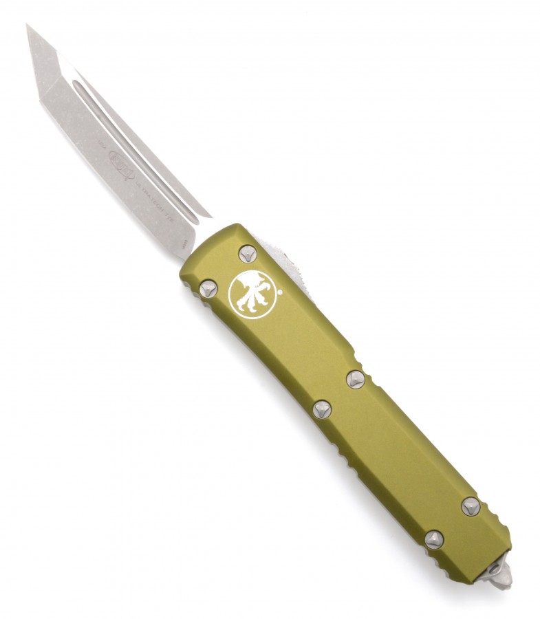 Microtech 123-10APOD Ultratech AUTO OTF 3.46" Apocalyptic Tanto Plain ...