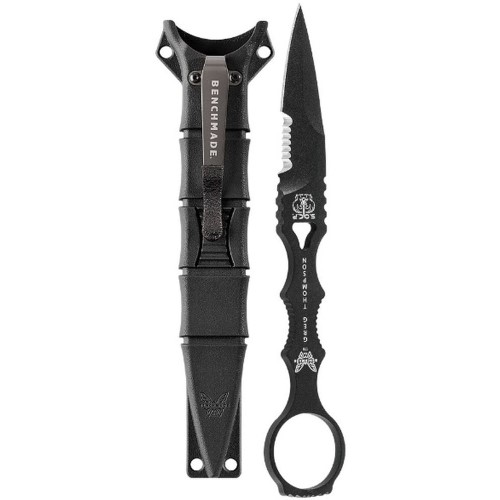 BENCHMADE SOCP DAGGER BLACK PS | NJG